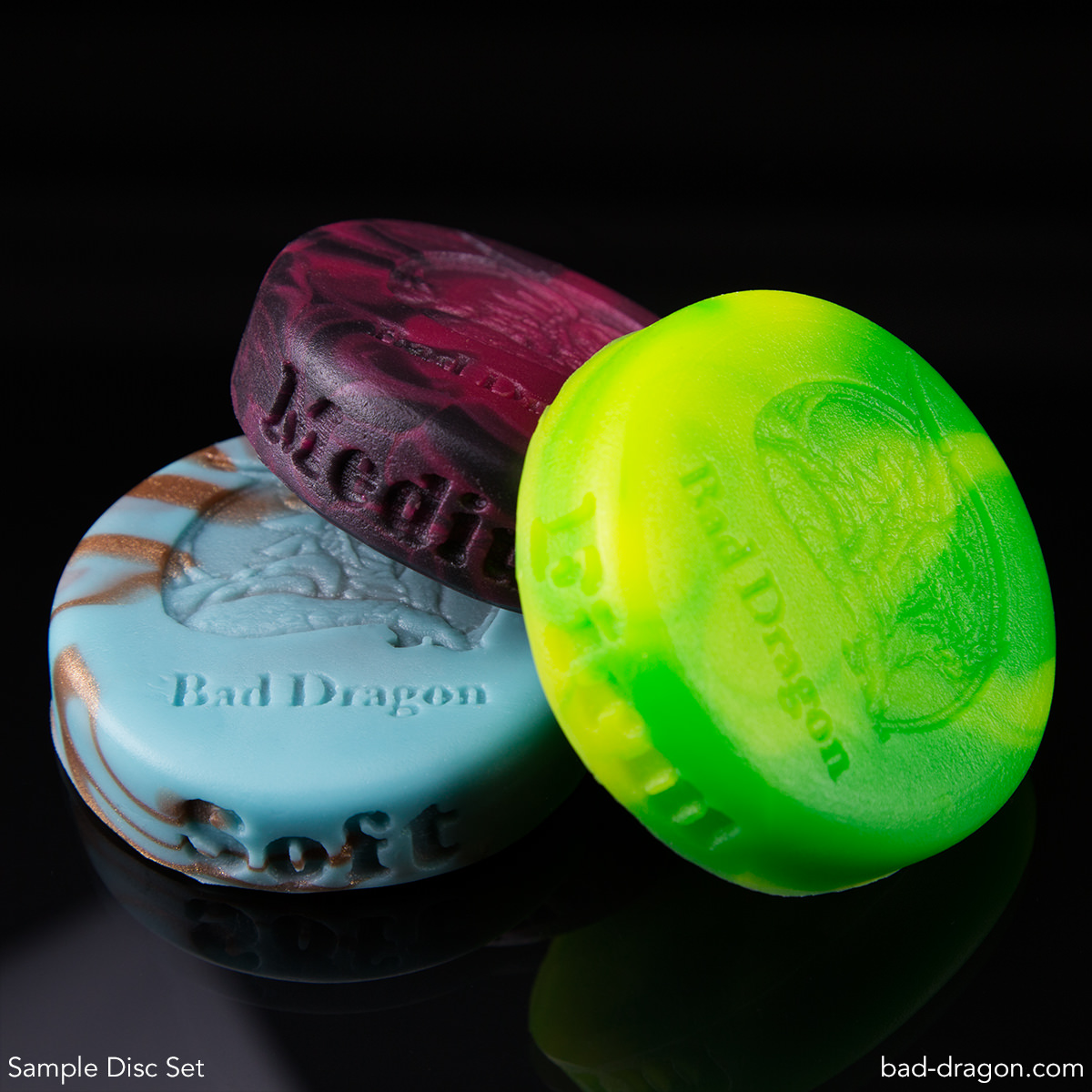 Sample Disc Set | Bad Dragon